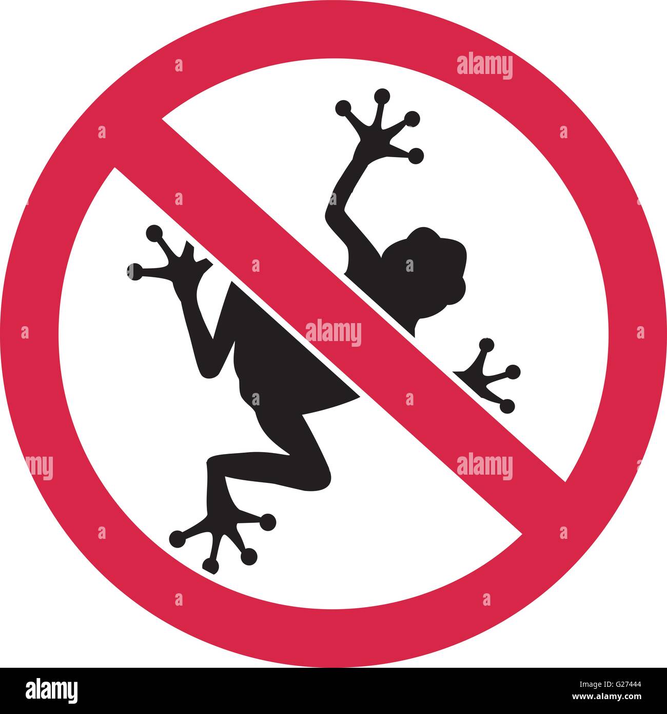 No frogs Stock Vector Images - Alamy