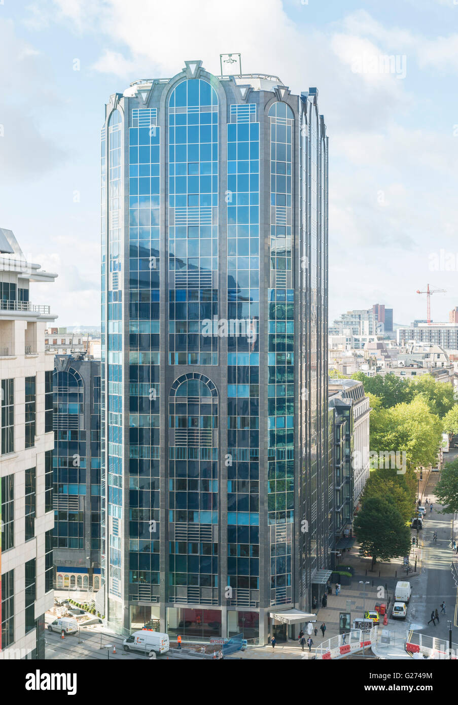 Colmore Gate office building on Colmore Row, Birmingham Stock Photo ...