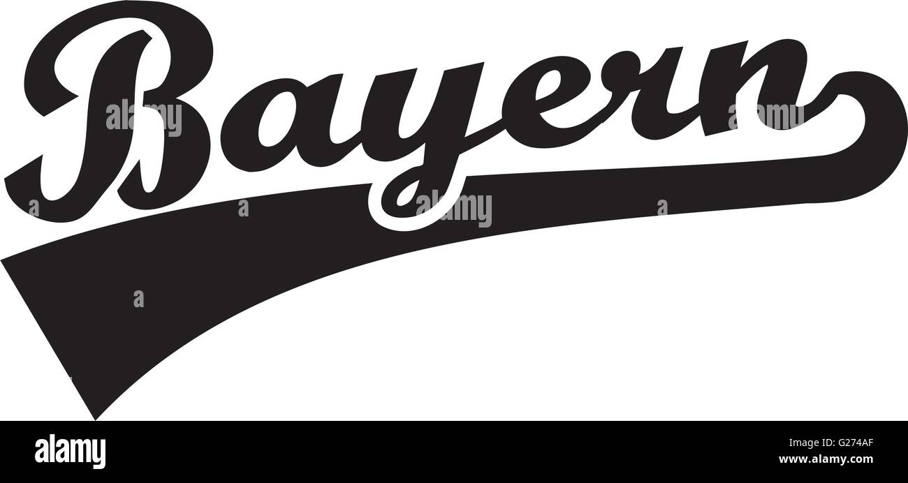 Bavaria - german word Stock Vector Image & Art - Alamy