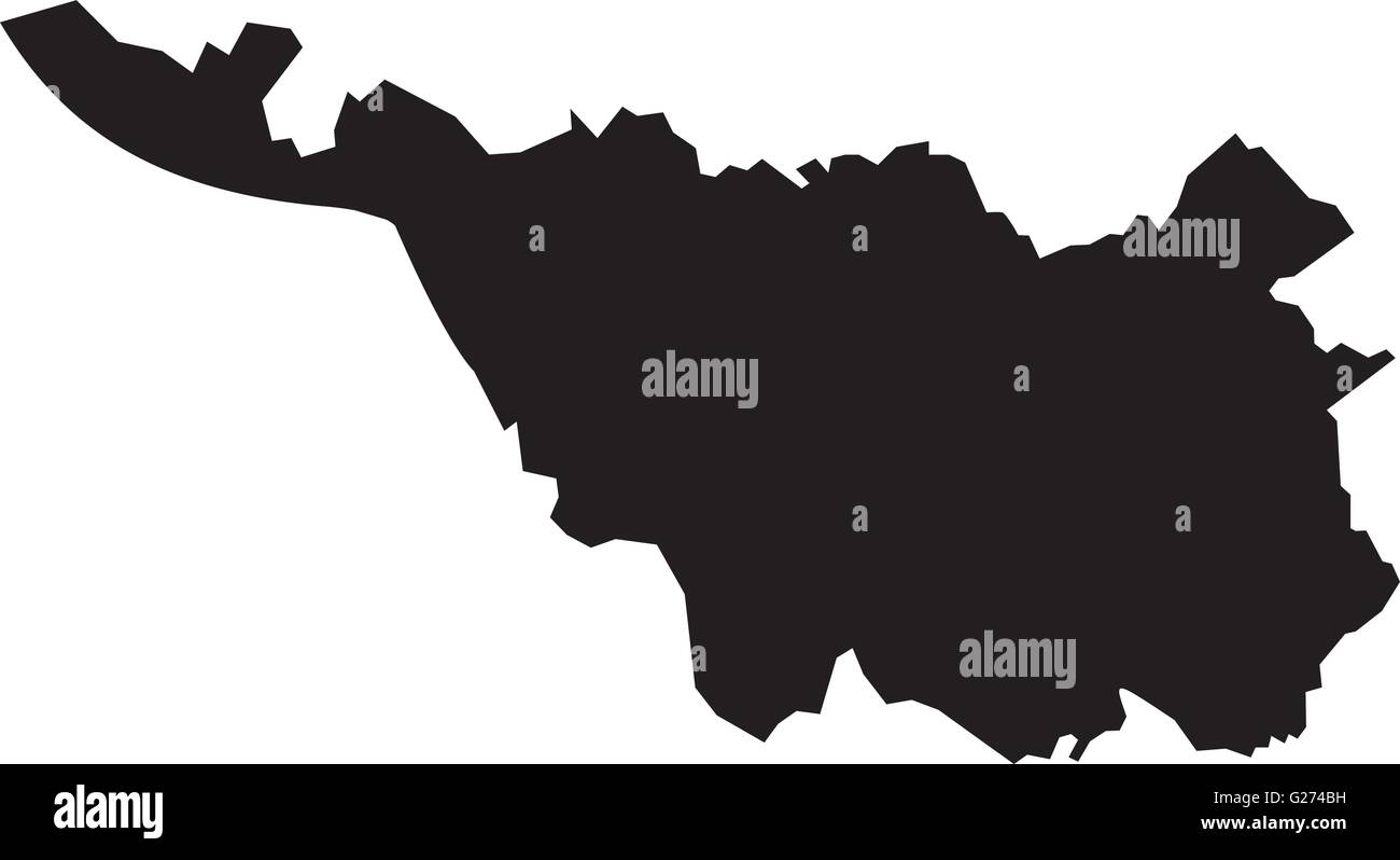 Symbol map state bremen Stock Vector Images - Alamy