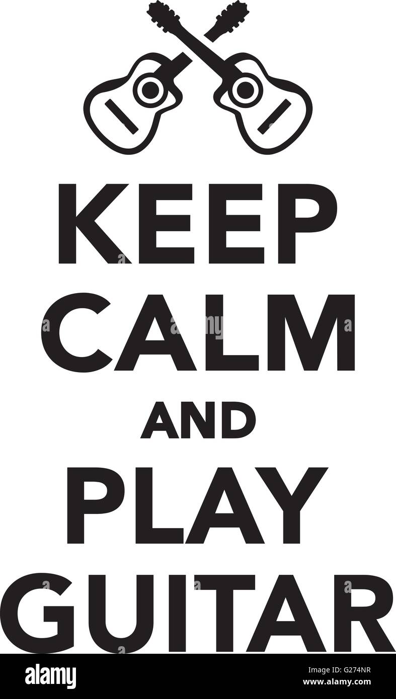 Acustic guitar Stock Vector Images - Alamy