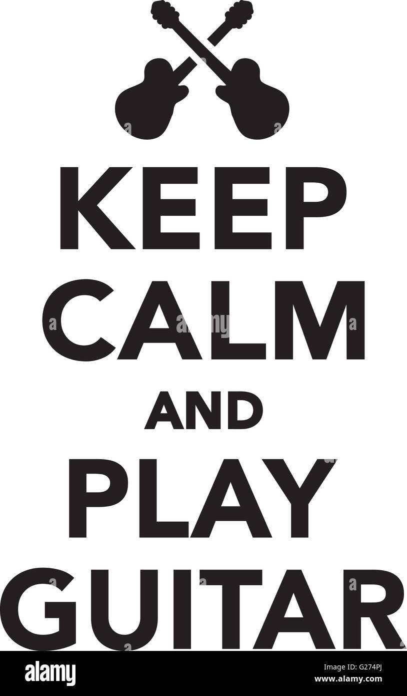 Acustic guitar Stock Vector Images - Alamy