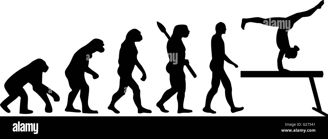 Balance beam evolution Stock Vector Image & Art - Alamy