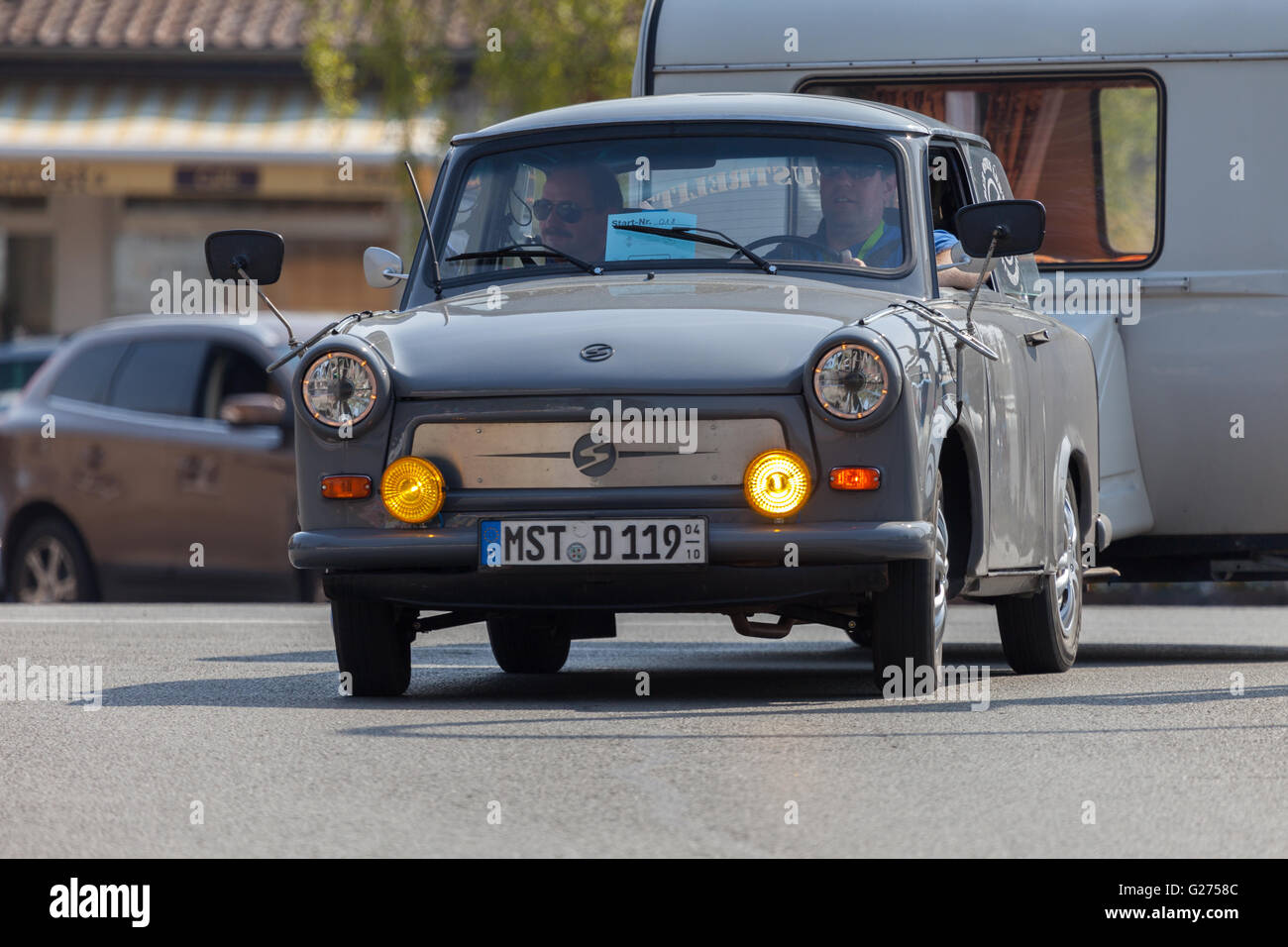 Old east german car oldtimer hi-res stock photography and images - Alamy