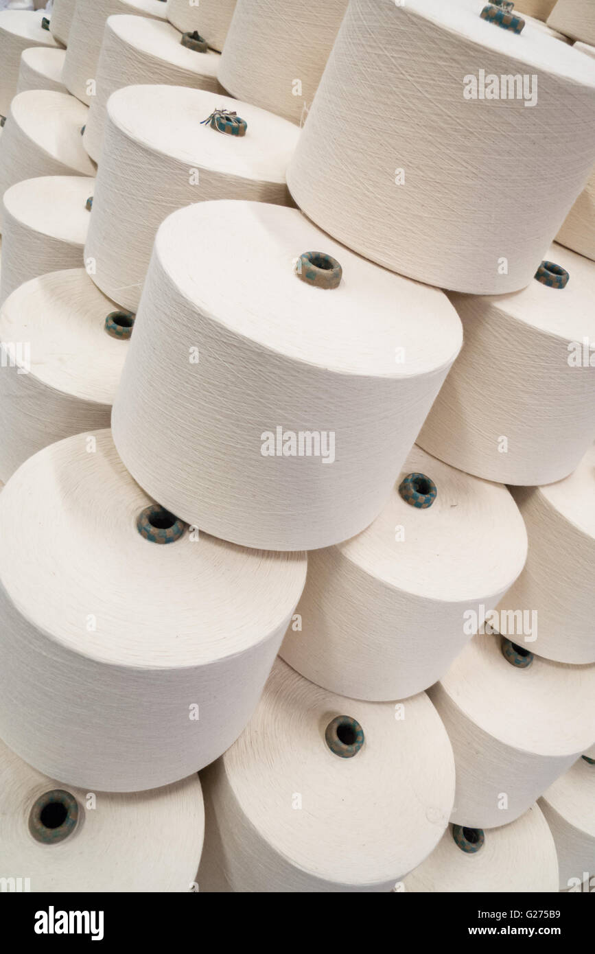 Yarn cones hi-res stock photography and images - Alamy