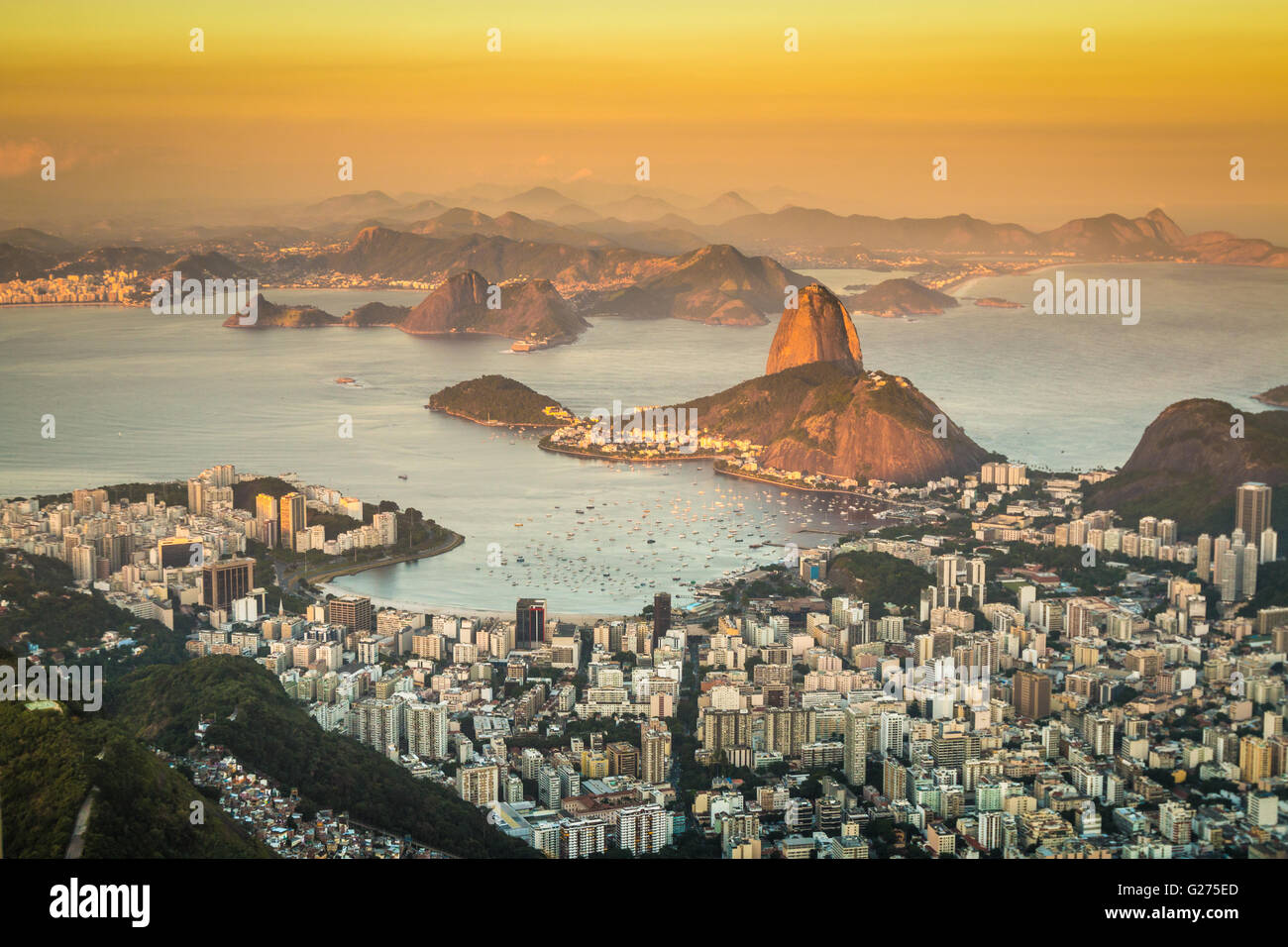 Panoramic view rio brazil hi-res stock photography and images - Alamy