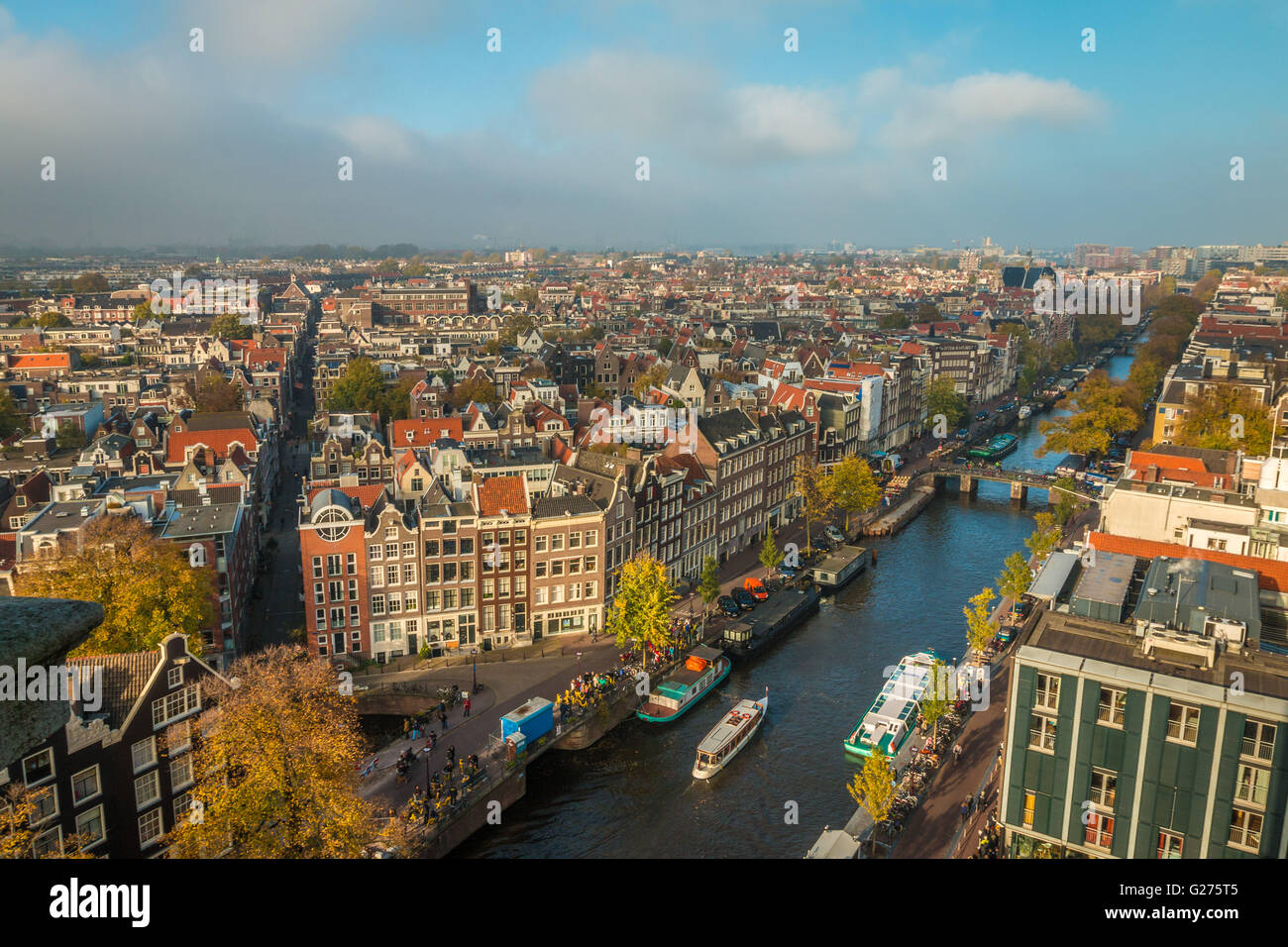 Panoramic view of amsterdam hi-res stock photography and images - Alamy