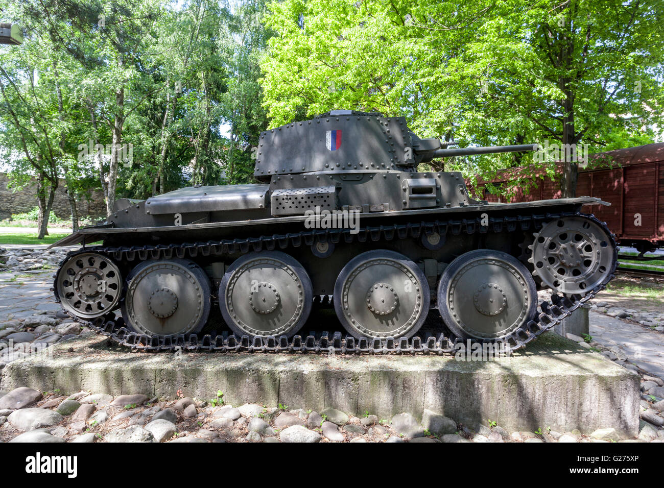 Light tank model 38 hi-res stock photography and images - Alamy