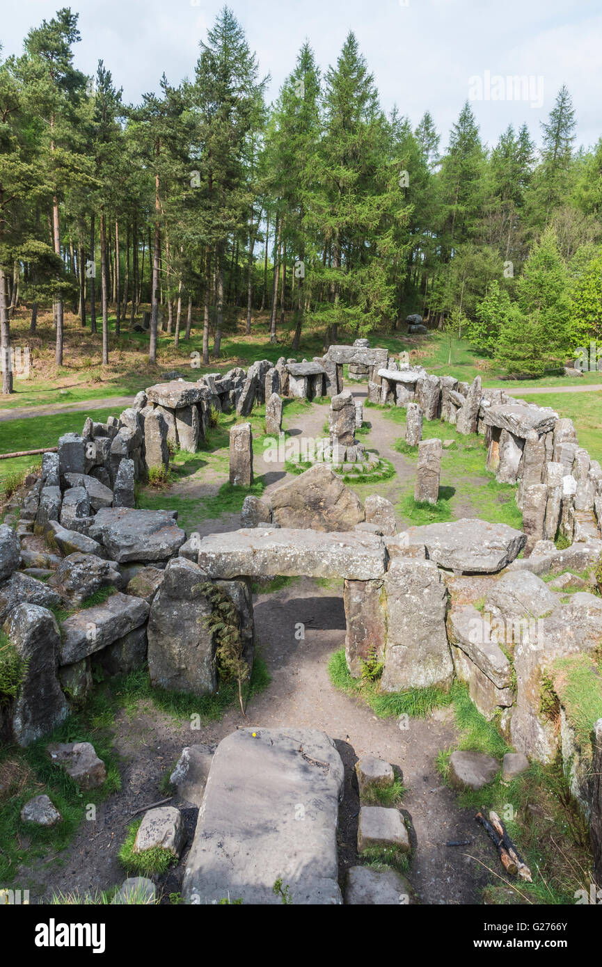 Druids temple hi-res stock photography and images - Alamy