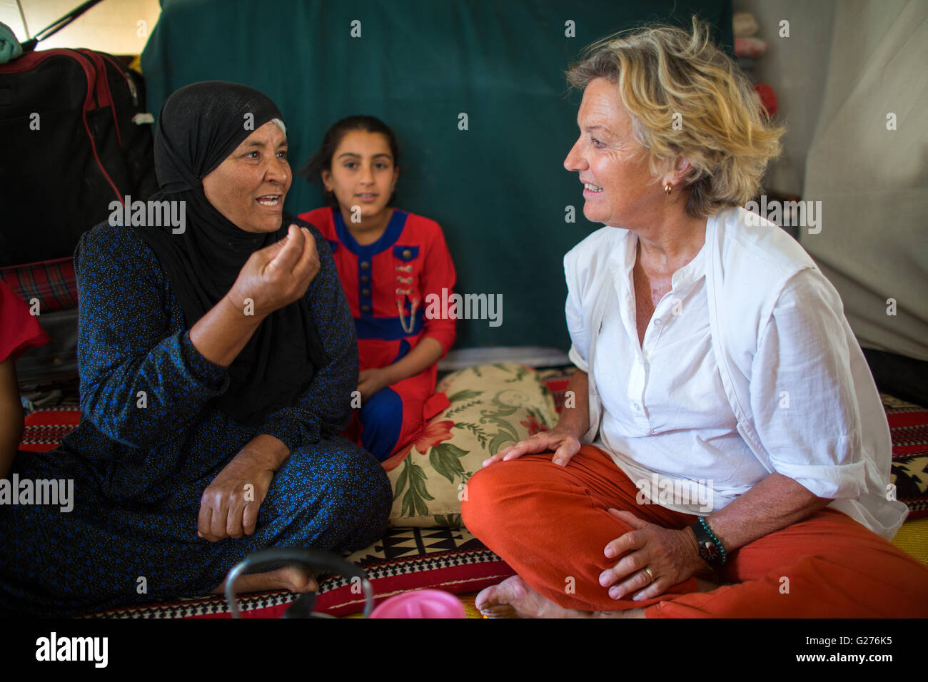 MSF mental health activities in Alwan refugee camp in Northern Iraq ...