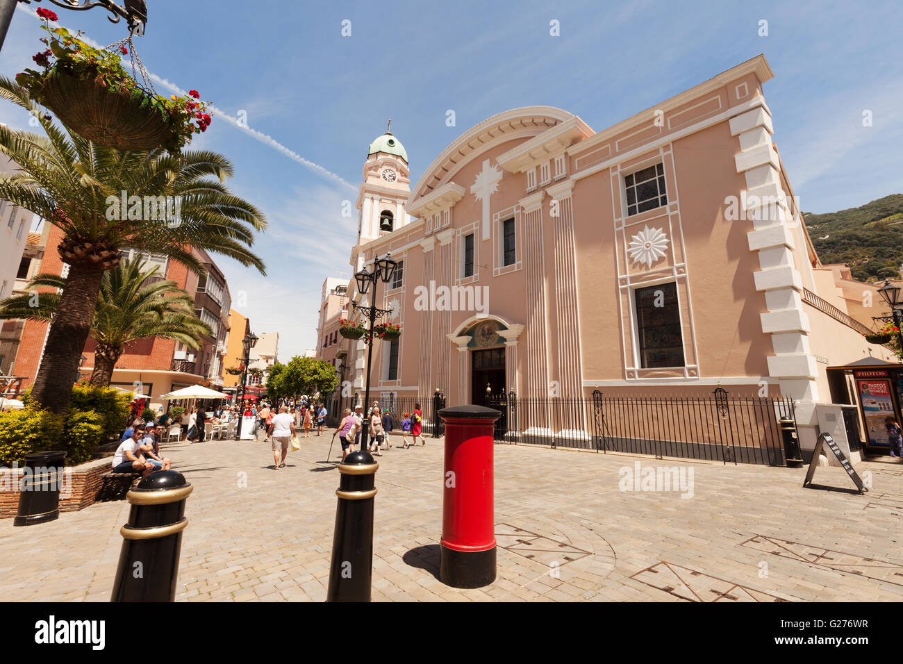 Western facade of the Cathedral of St. Mary the Crowned, Main Street ...