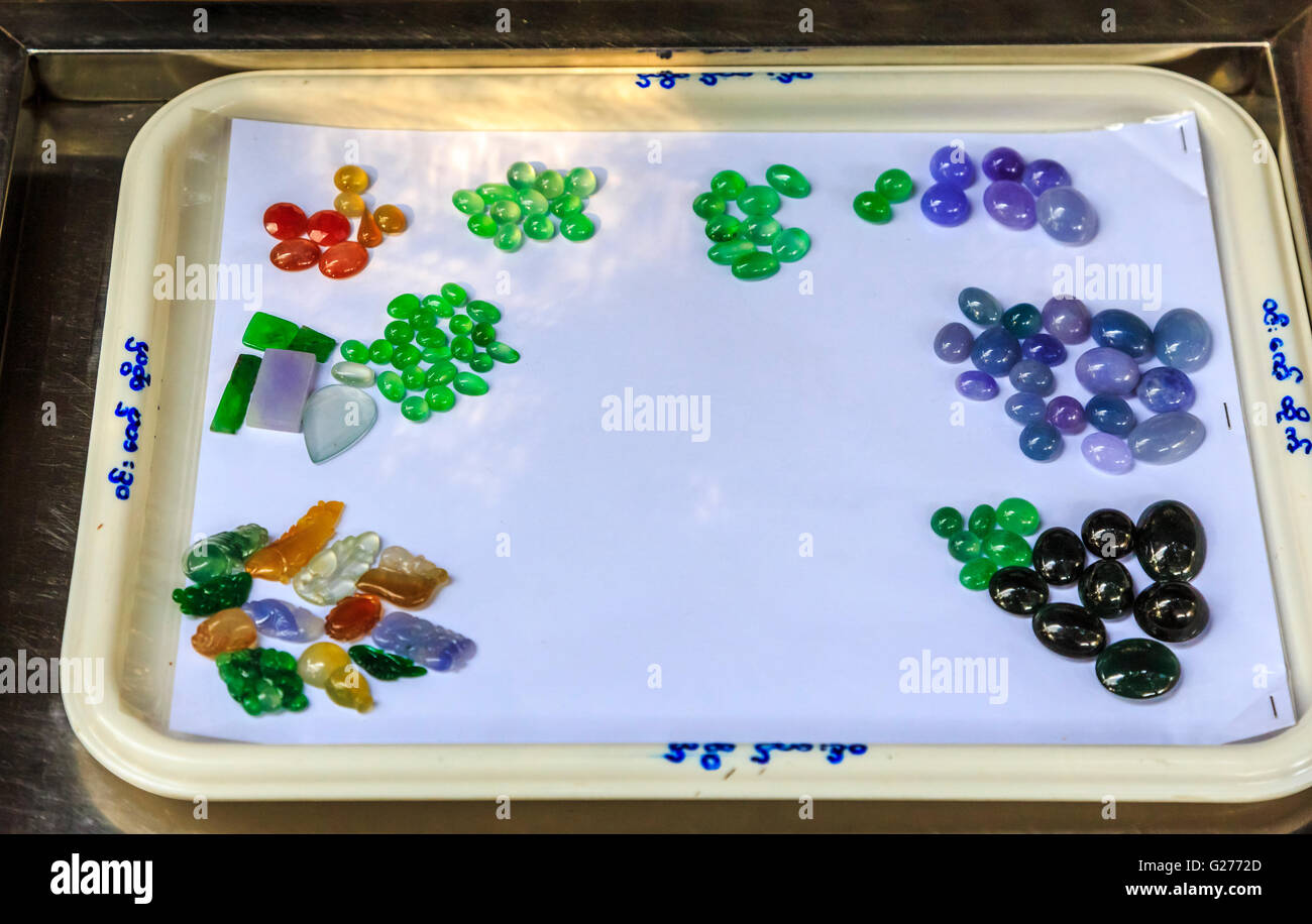 Blue jade stone hi-res stock photography and images - Alamy