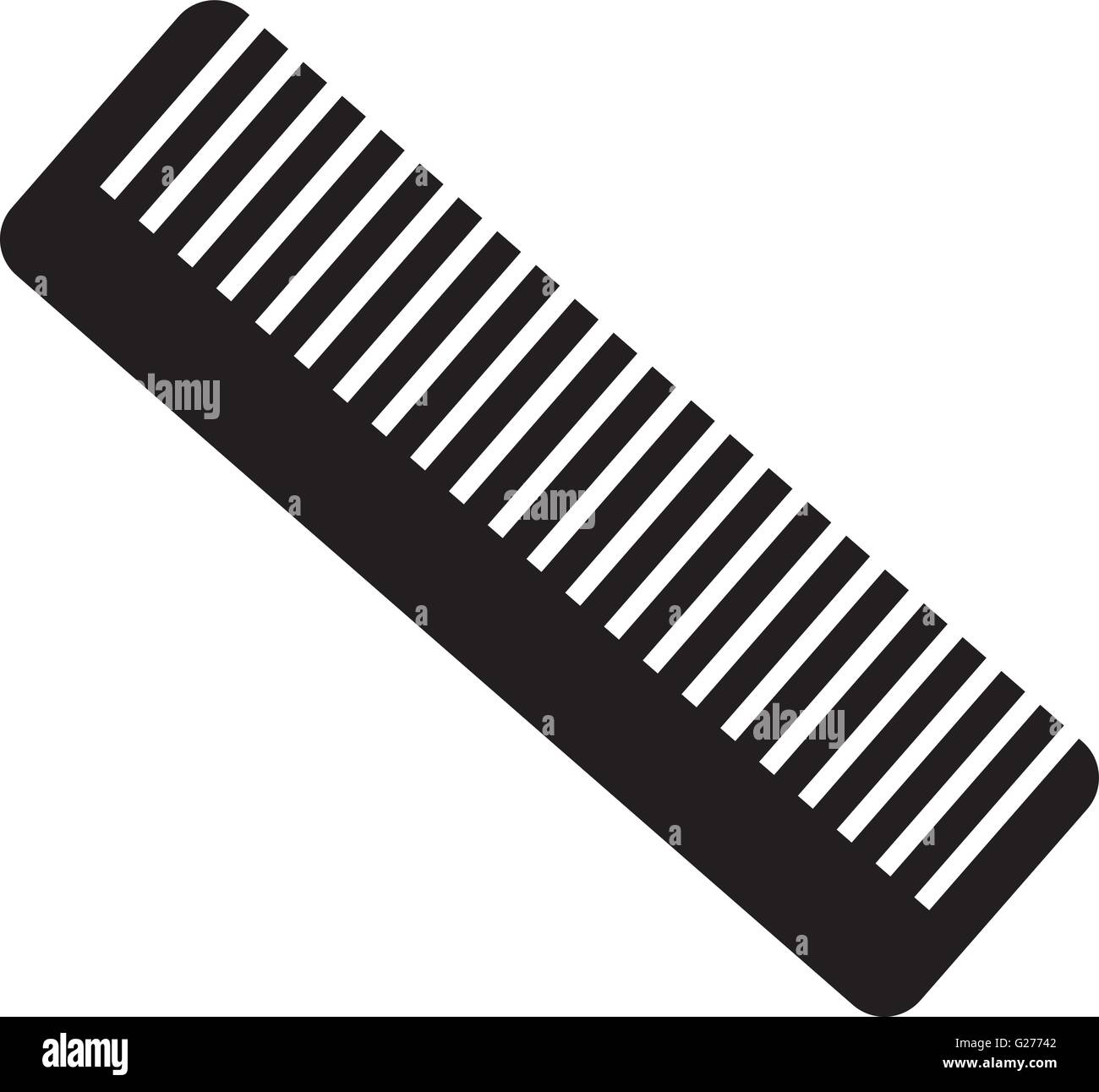 Comb icon Stock Vector Images - Alamy