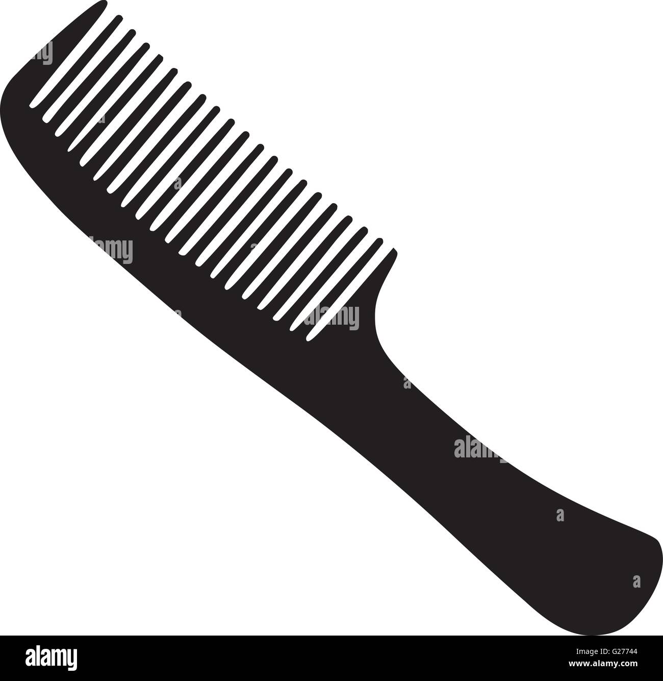 Barber comb Cut Out Stock Images & Pictures - Alamy