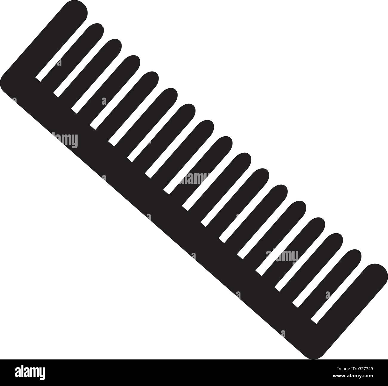 Hair dryer comb Stock Vector Images - Alamy