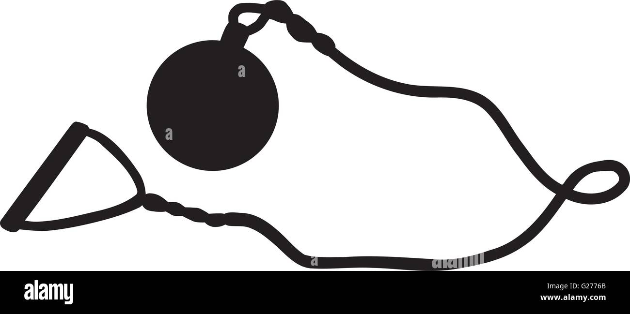 Hammer throw sports Stock Vector Images - Alamy