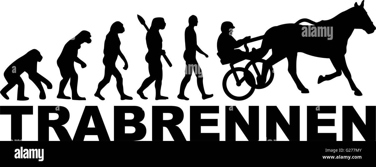 Harness trotter horse Black and White Stock Photos & Images - Alamy