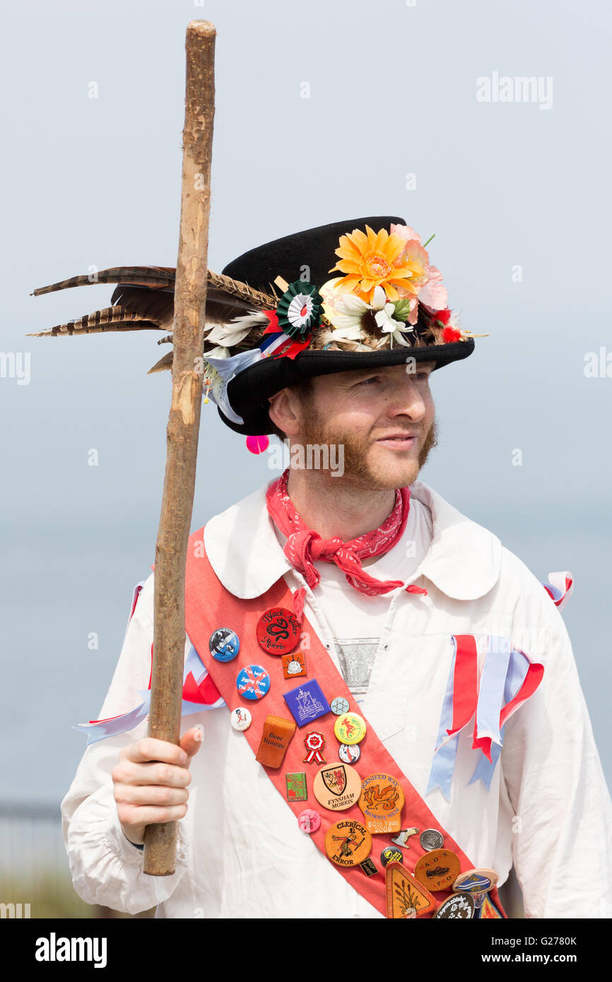 Eynsham Morris Dancers at the Whitby Folk Week 2015 Stock Photo - Alamy