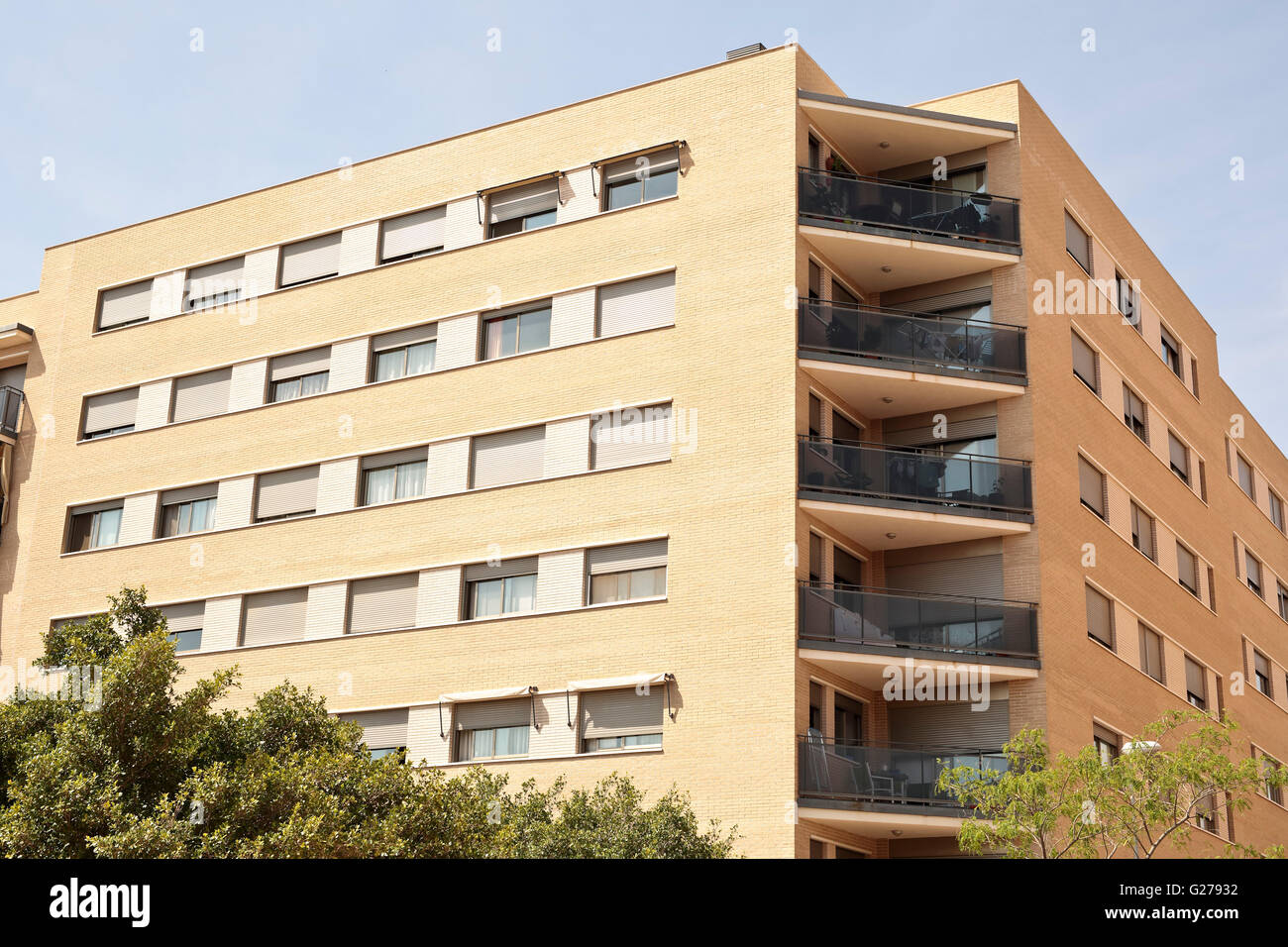 building a new Spanish city of construction Stock Photo - Alamy