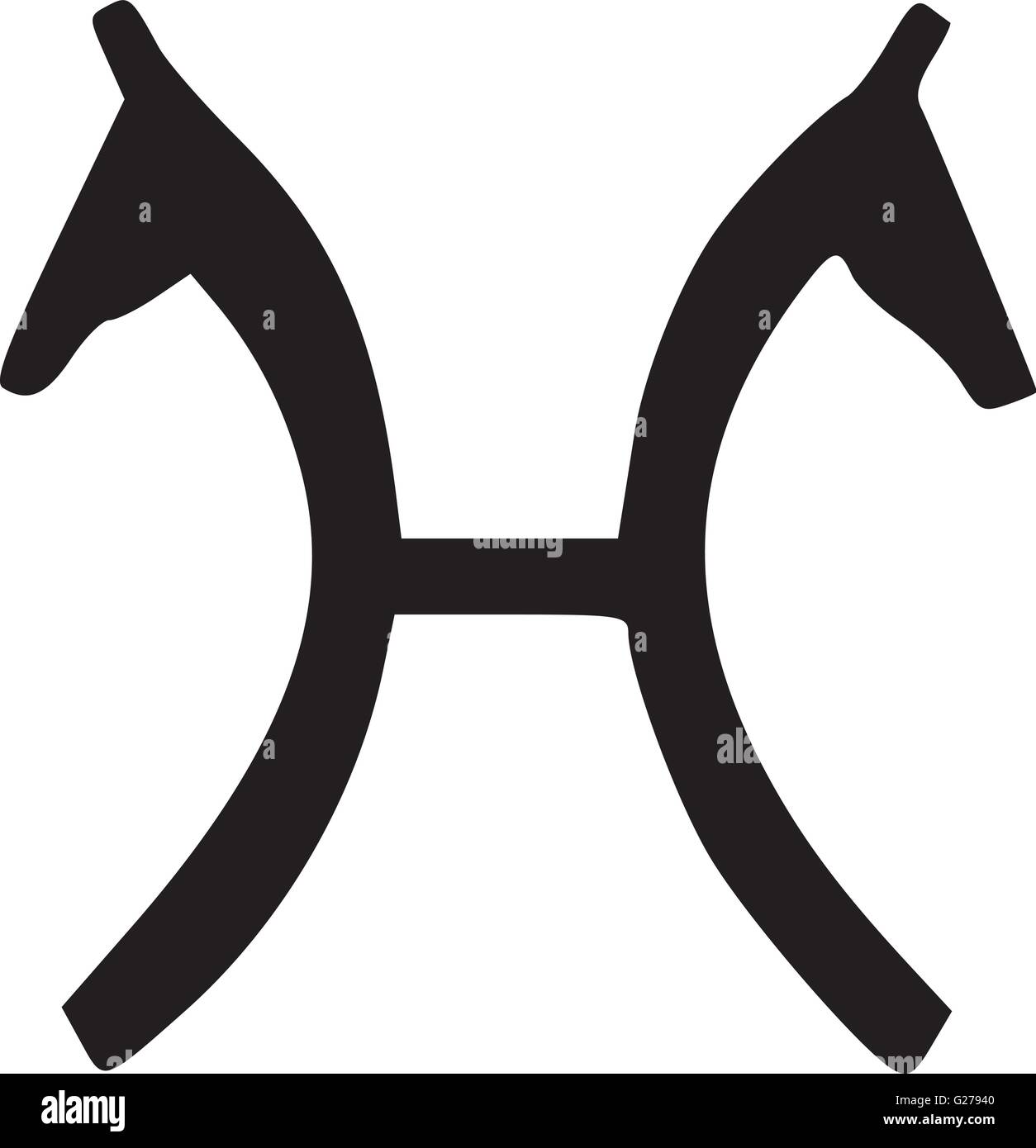 Hanoverian symbol Stock Vector Images - Alamy