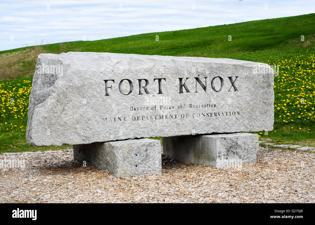 Fort Knox State Park Stock Photo - Alamy