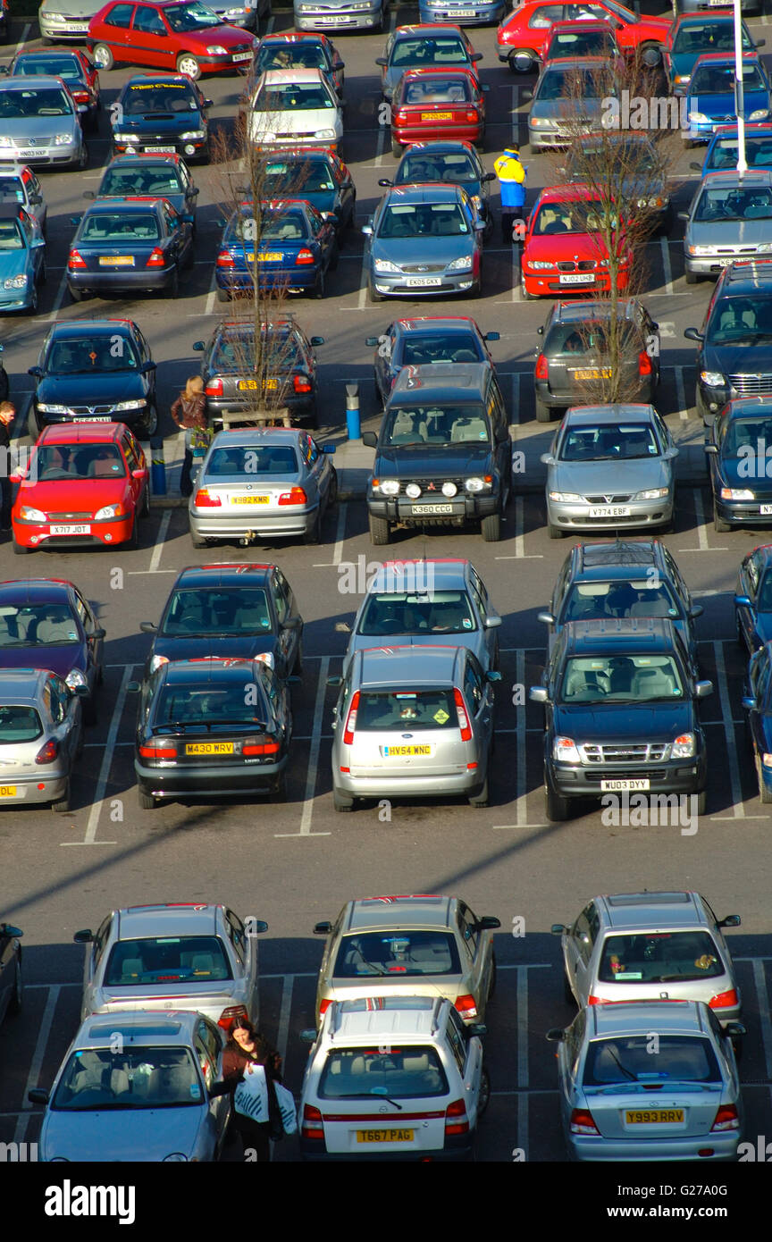 Car Park, West Quay Shopping Center, Southampton, Hampshire, England ...