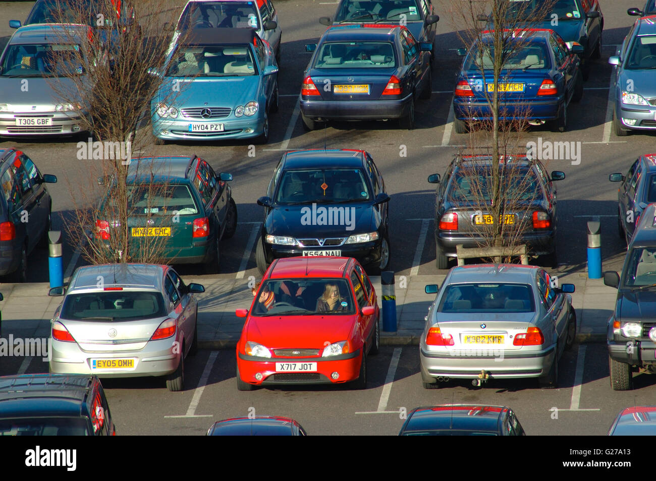 Car Park, West Quay Shopping Center, Southampton, Hampshire, England ...