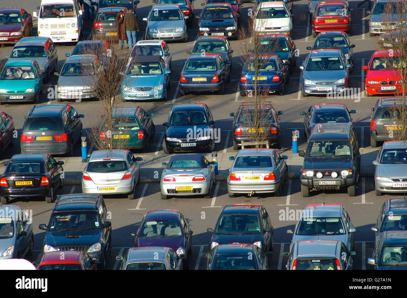 Car Park, West Quay Shopping Center, Southampton, Hampshire, England ...