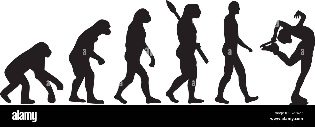 Ice skating history Stock Vector Images - Alamy