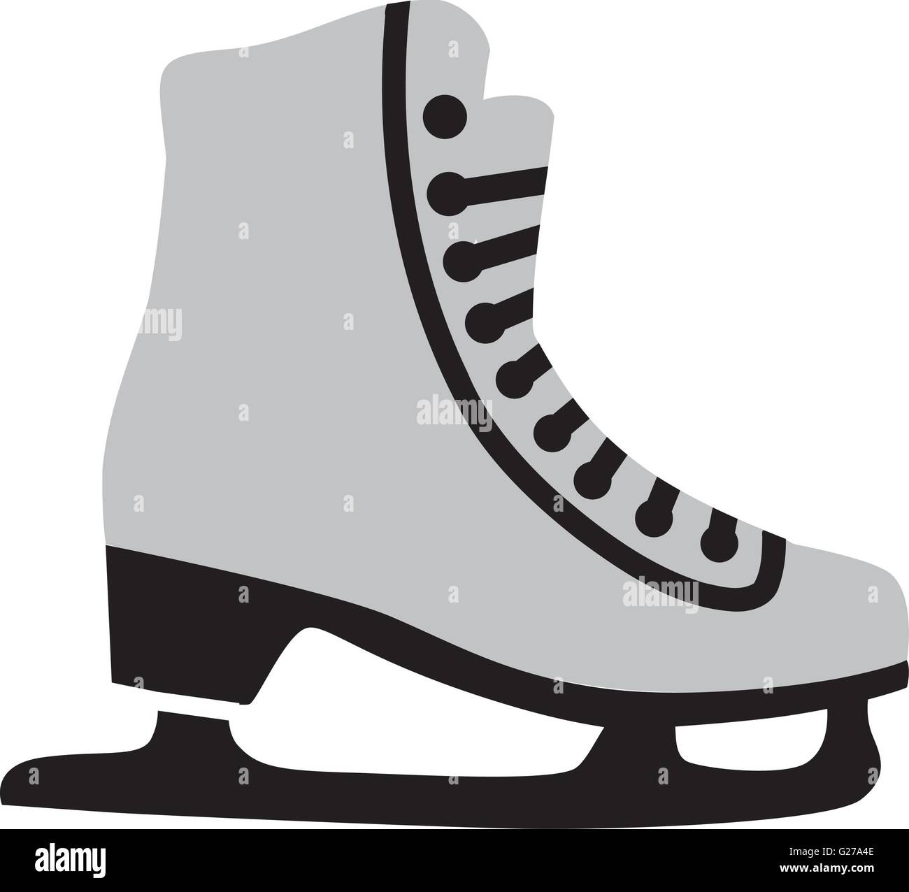 Figure Skating Skates Stock Vector Image & Art - Alamy