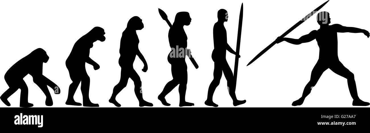 Javelin throw evolution Stock Vector Image & Art - Alamy