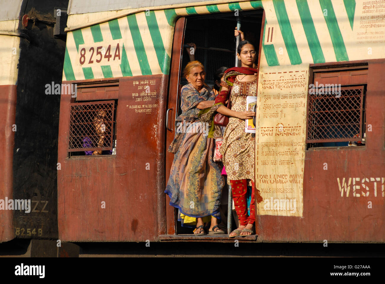 Female compartment train hi-res stock photography and images - Alamy