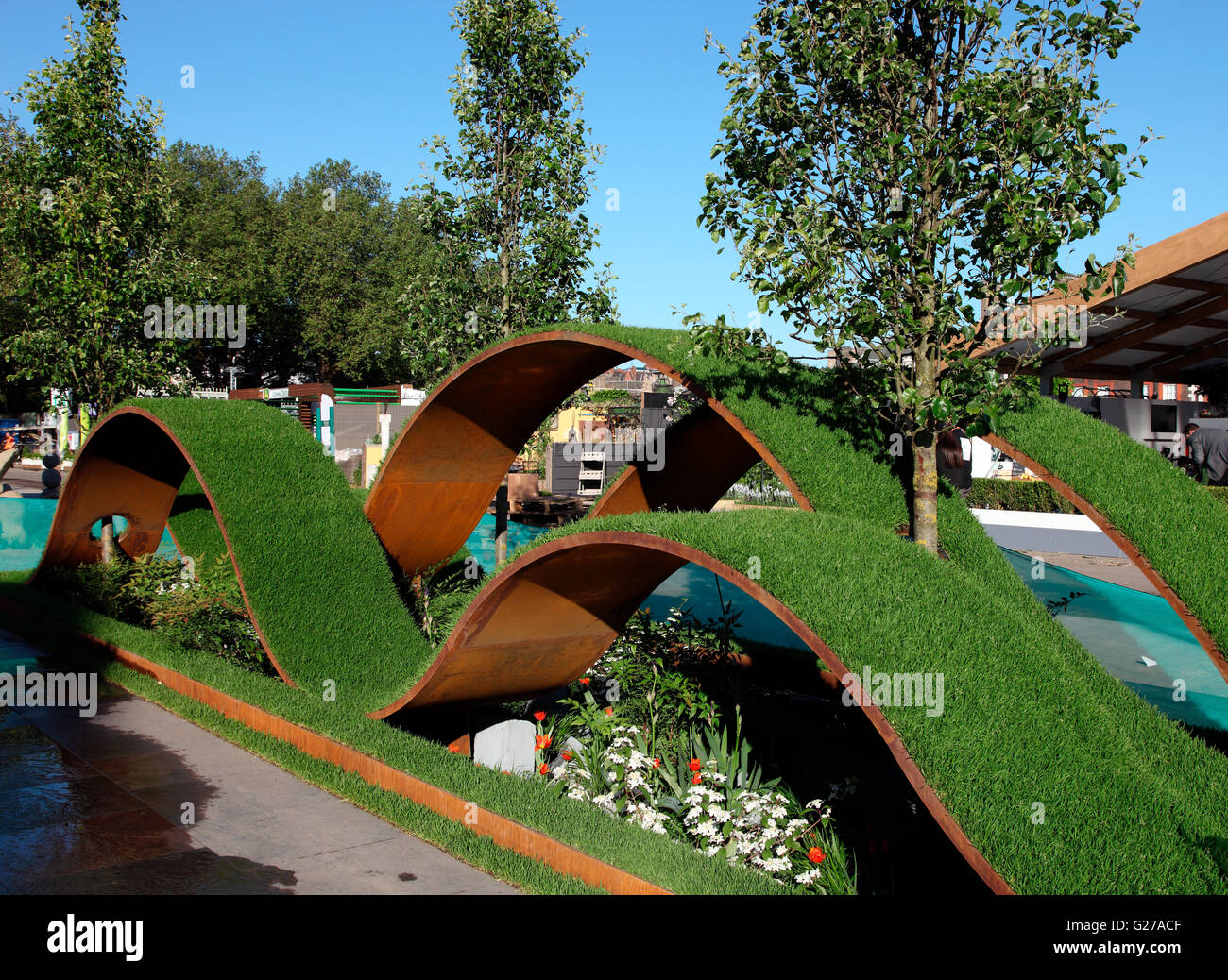 The World Vision Garden by John Warland at RHS Chelsea Flower Show 2016 ...