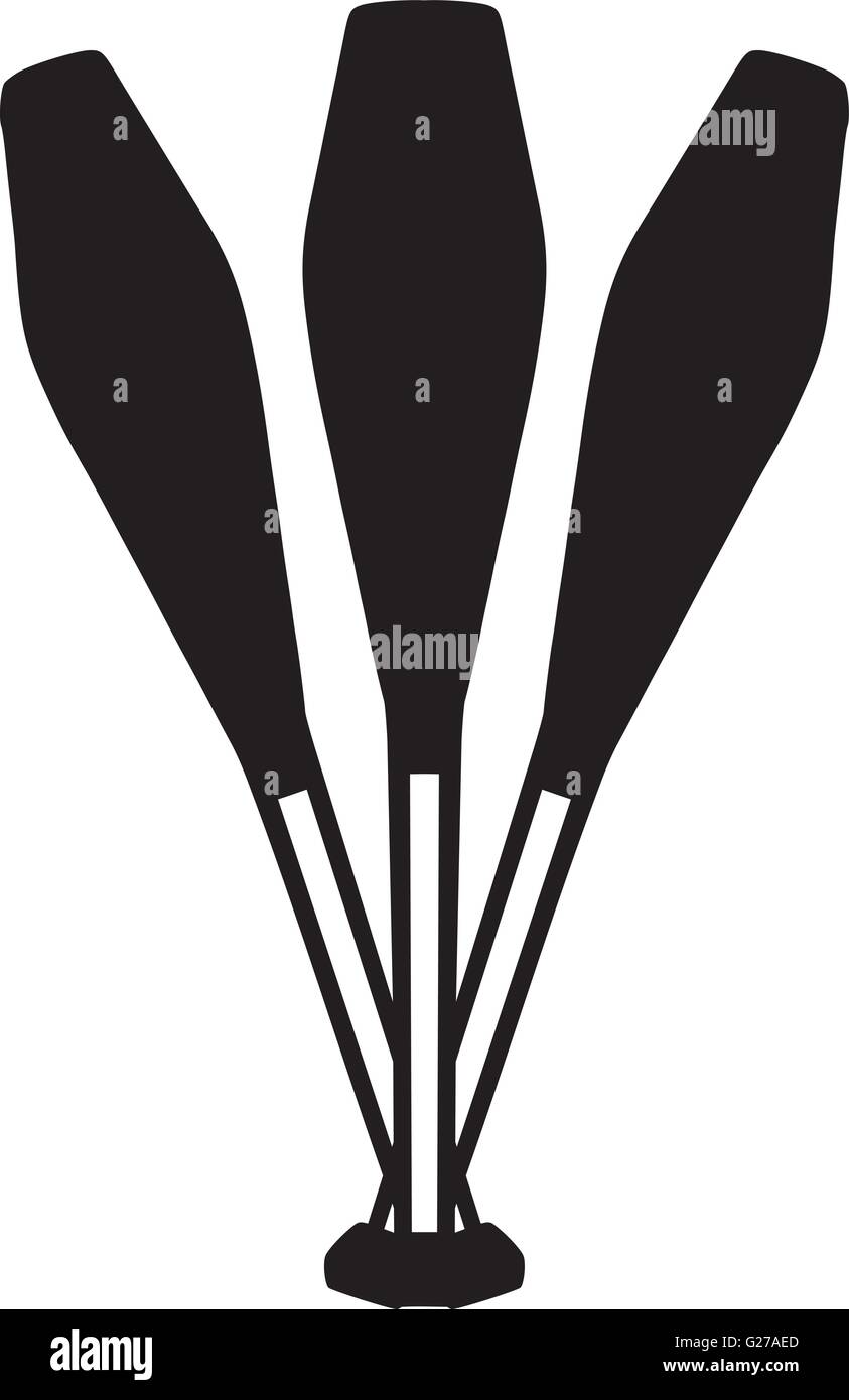 Man juggling pins Stock Vector Images - Alamy