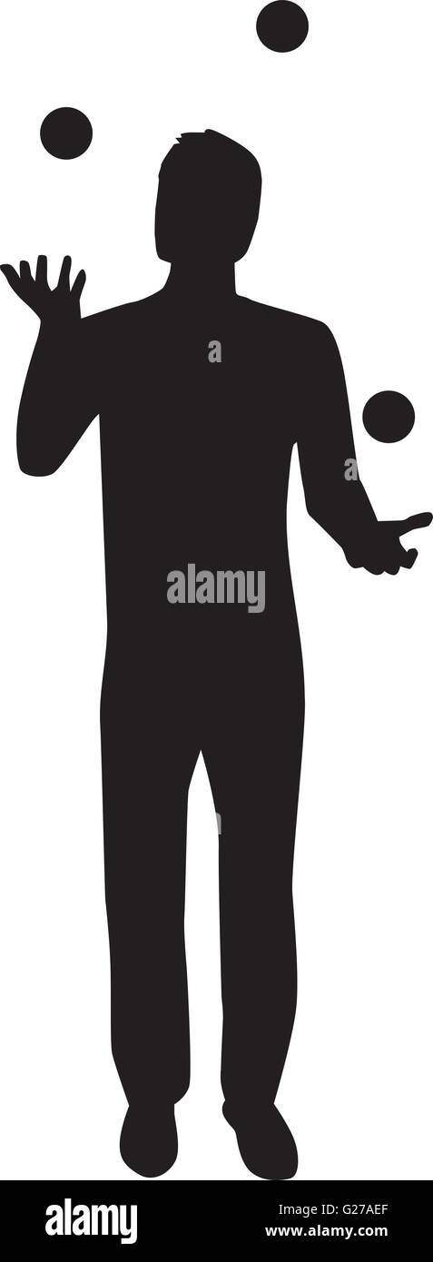 Juggler graphic hi-res stock photography and images - Alamy
