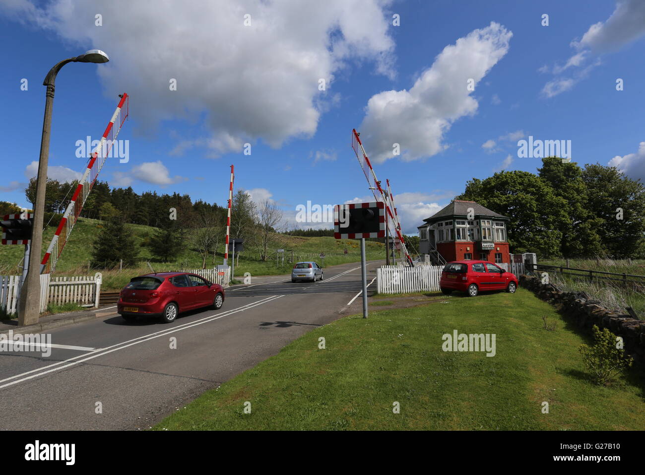 Open level crossing hi-res stock photography and images - Alamy