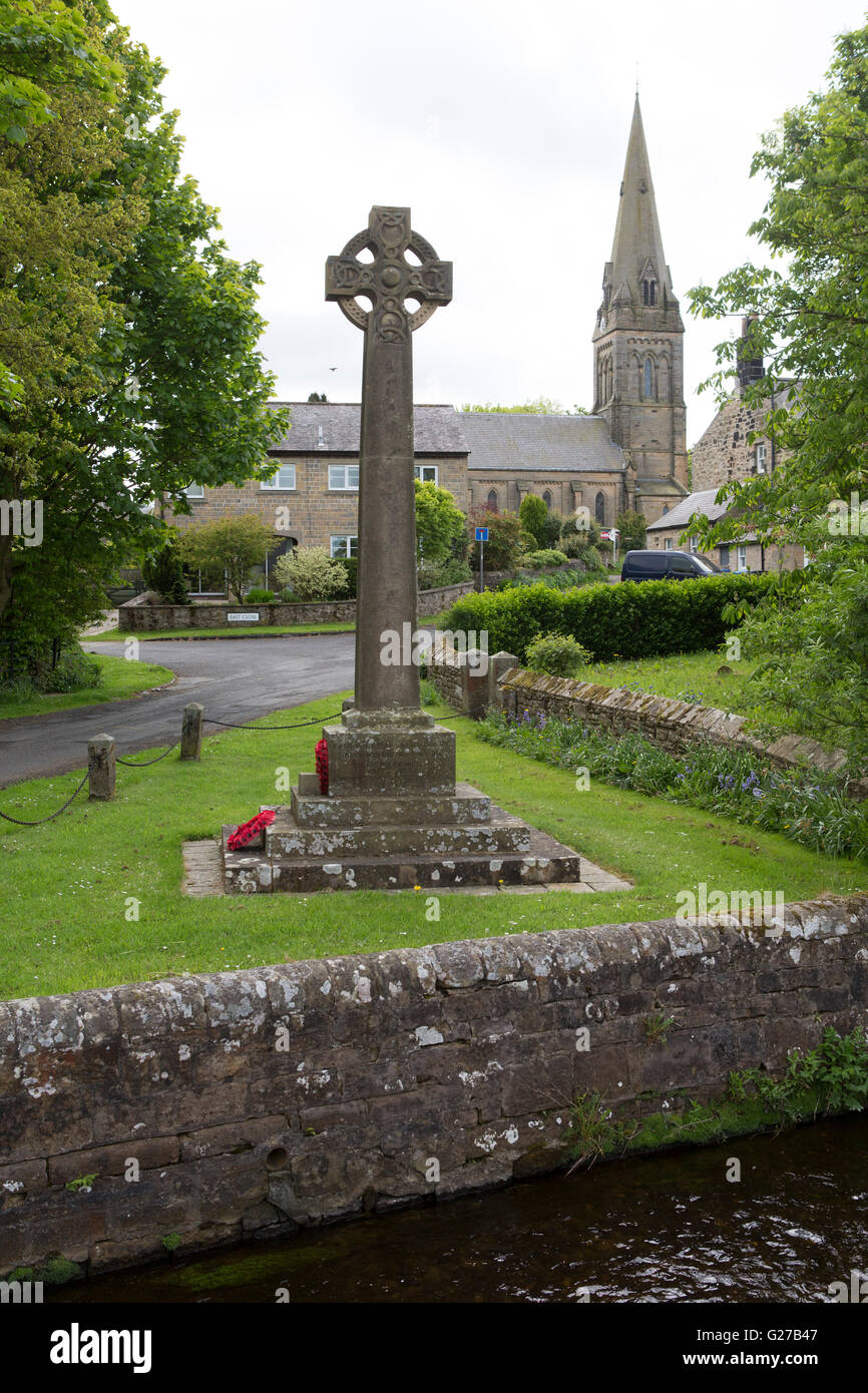 Matfen village hi-res stock photography and images - Alamy