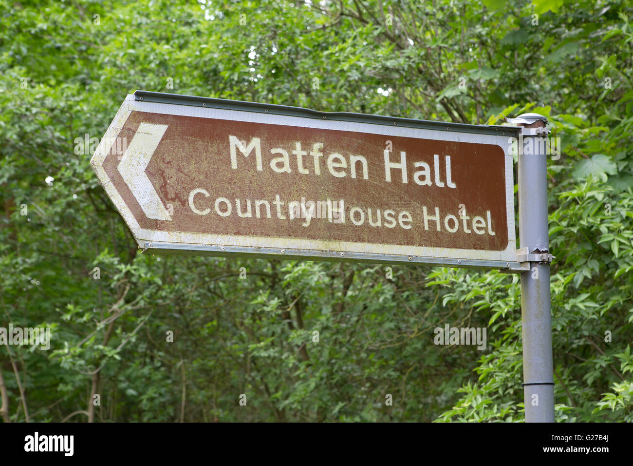 Matfen hall country house hotel hi-res stock photography and images - Alamy