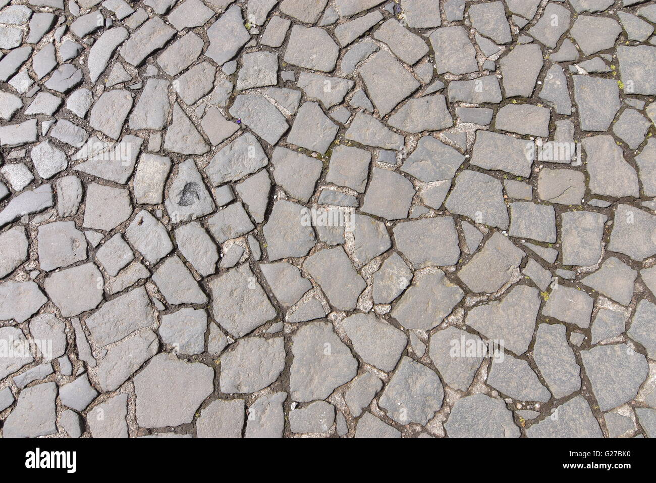 Cobble path, Stirling Castle Stock Photo - Alamy