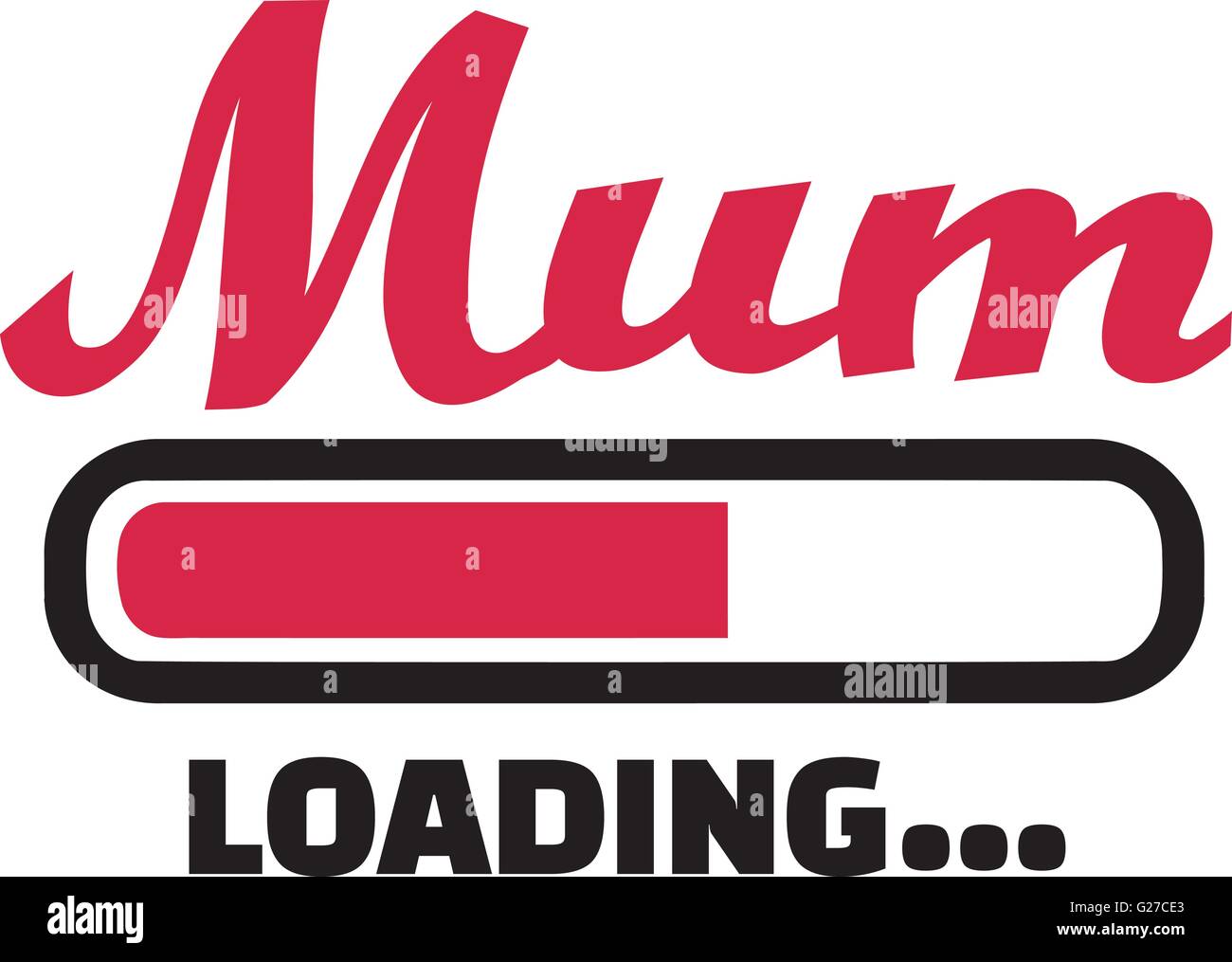 Pregnant mum Stock Vector Images - Alamy