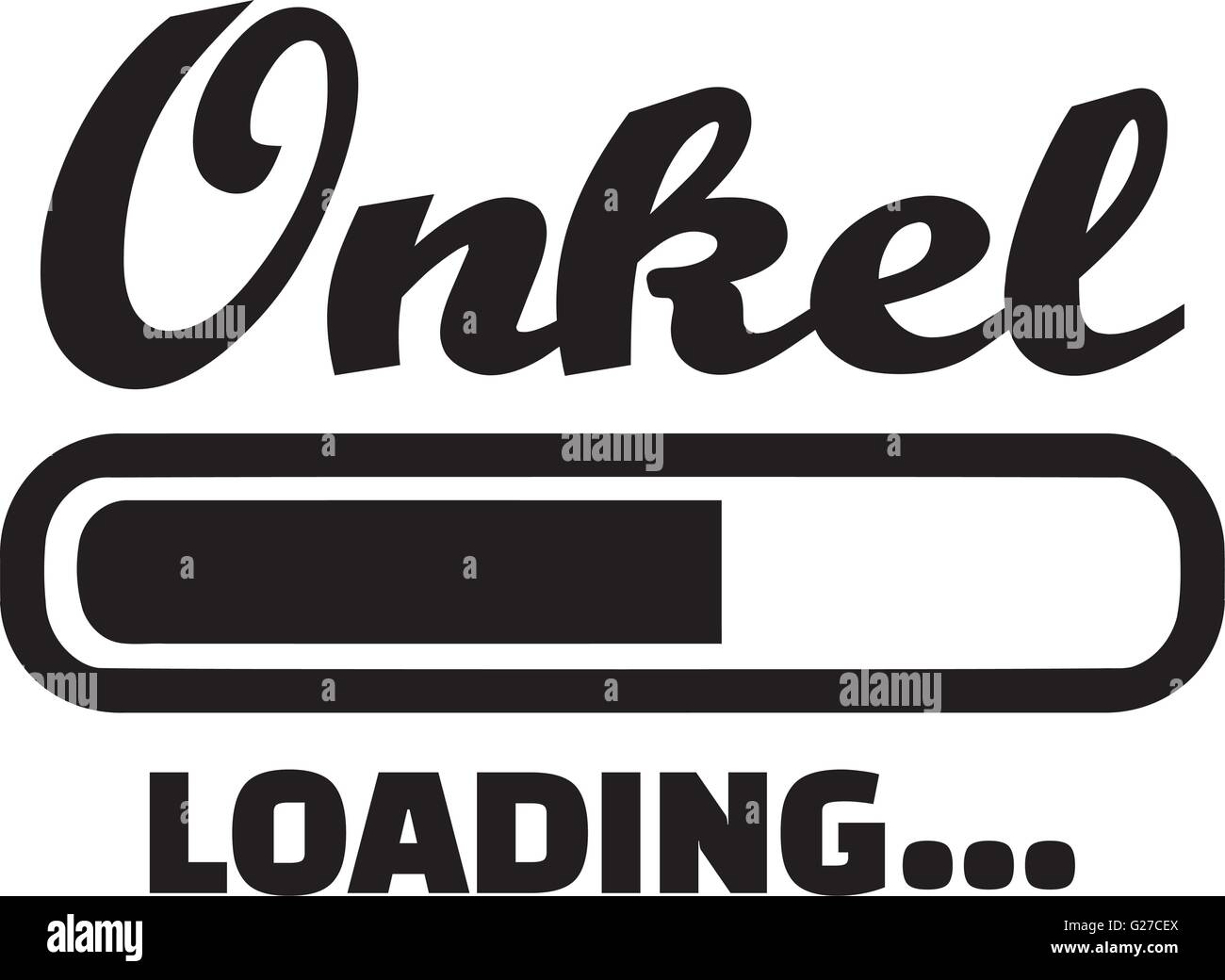 Uncle loading german Stock Vector Image & Art - Alamy