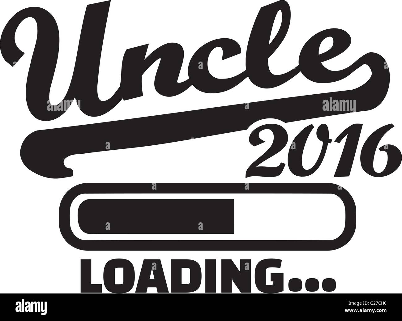 Uncle 2016 loading Stock Vector Image & Art - Alamy