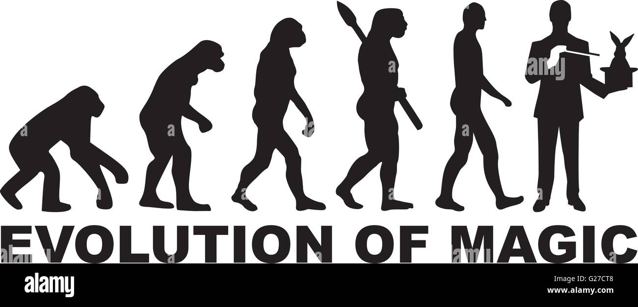 Evolution of Magic Stock Vector Image & Art - Alamy
