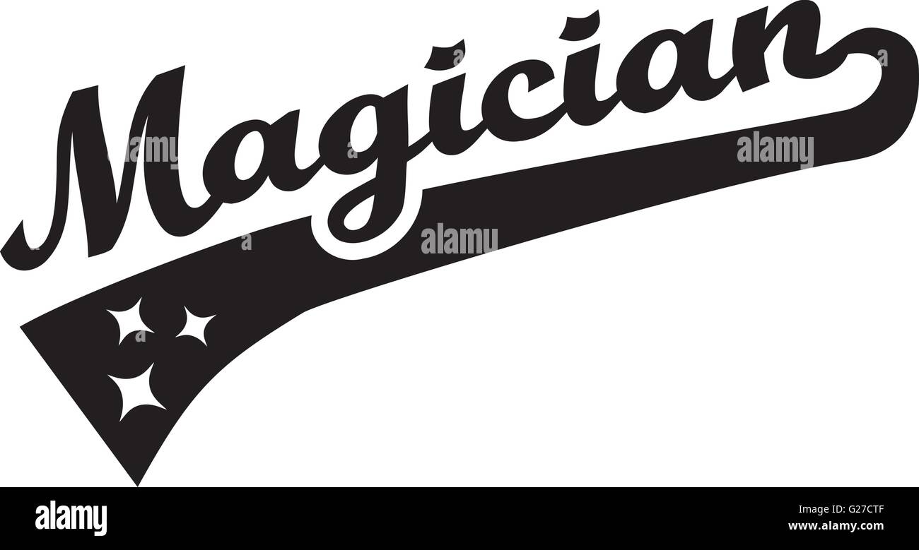 Magic magician magical word hi-res stock photography and images - Alamy
