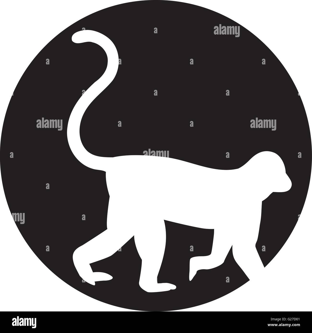 Monkey moon hi-res stock photography and images - Alamy