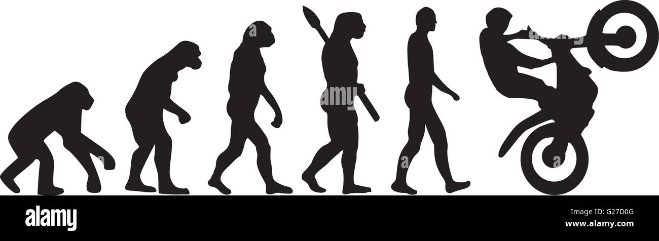 Motorbike evolution Stock Vector Images - Alamy