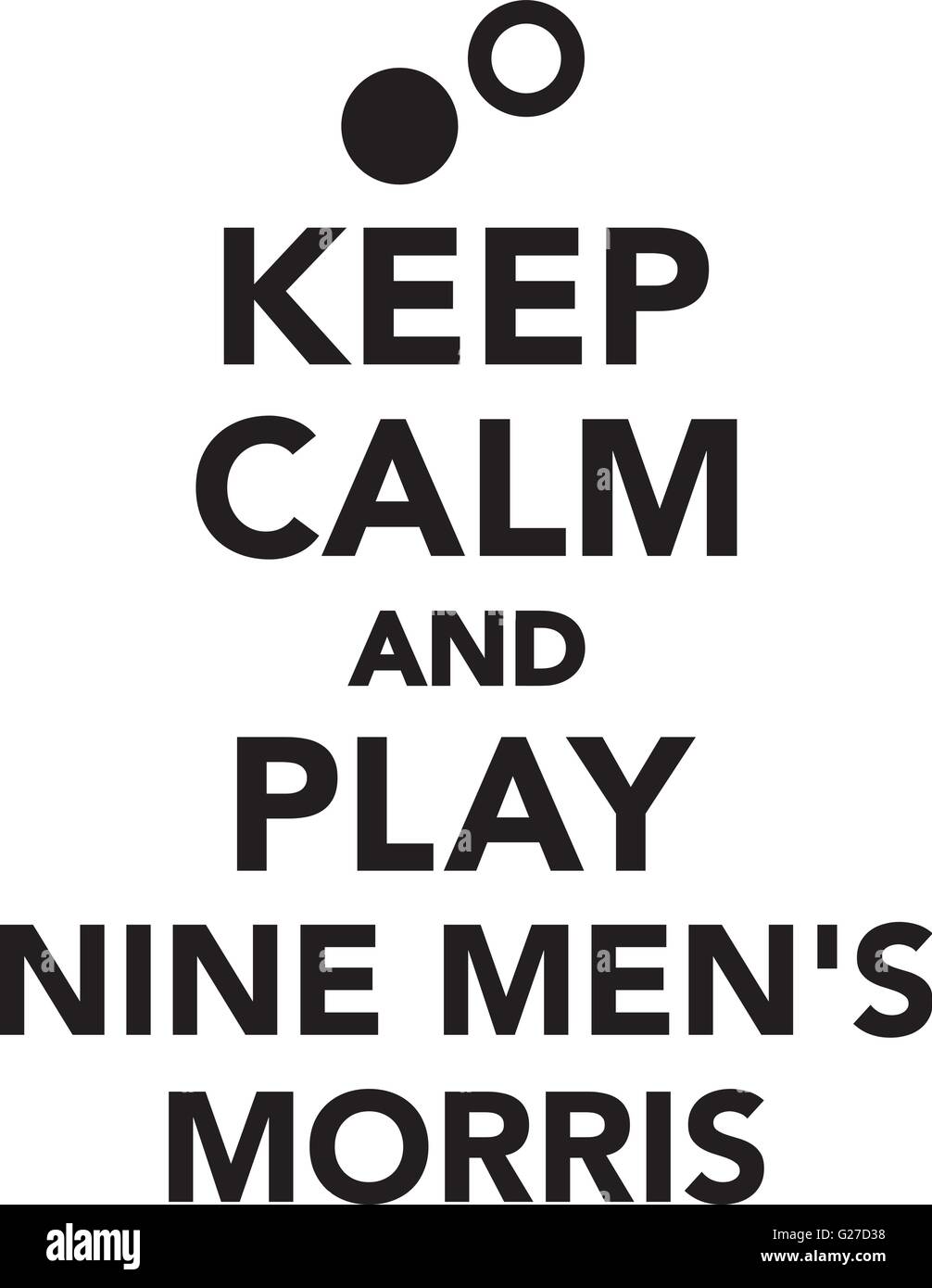 Nine mens morris hi-res stock photography and images - Alamy