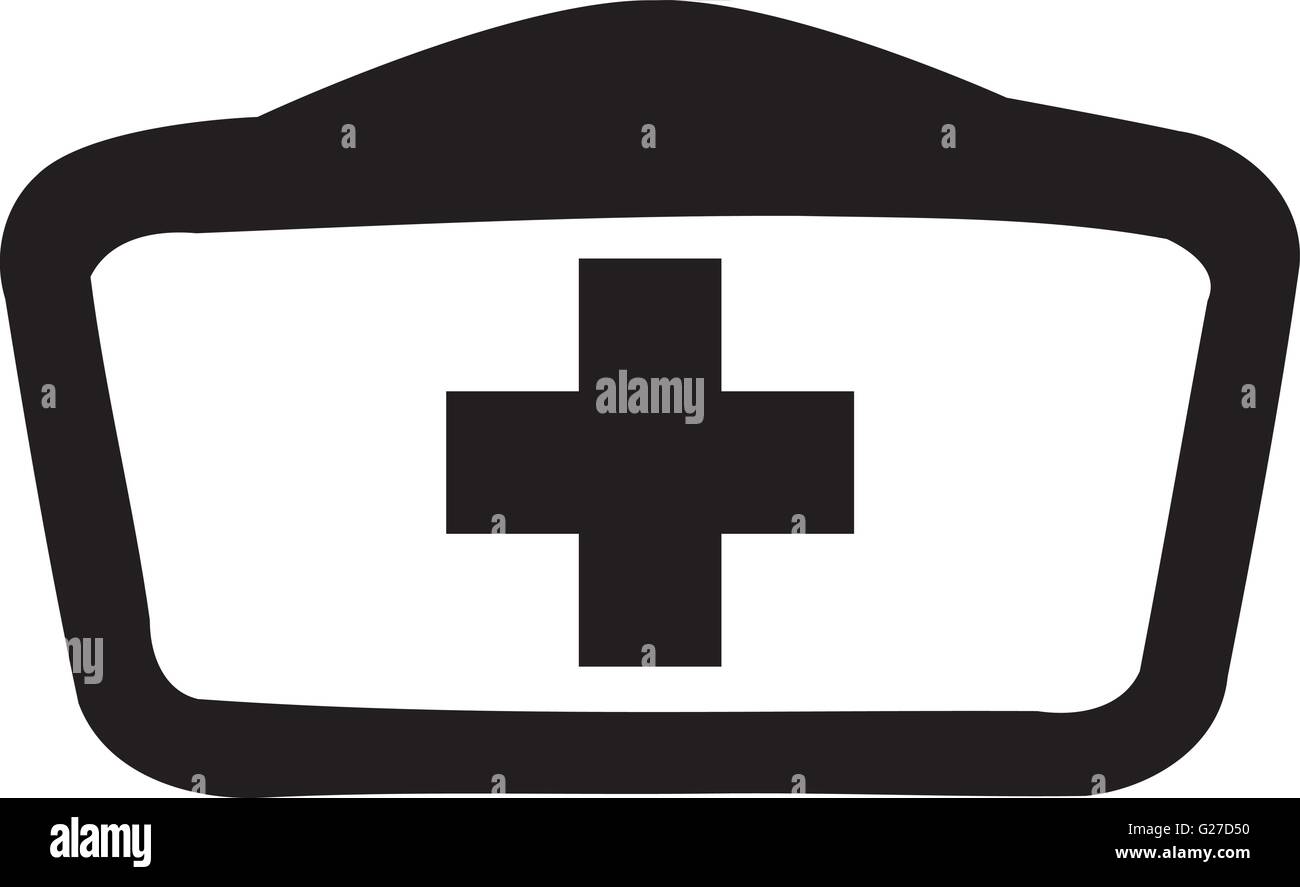 Nurse cap Stock Vector Images - Alamy