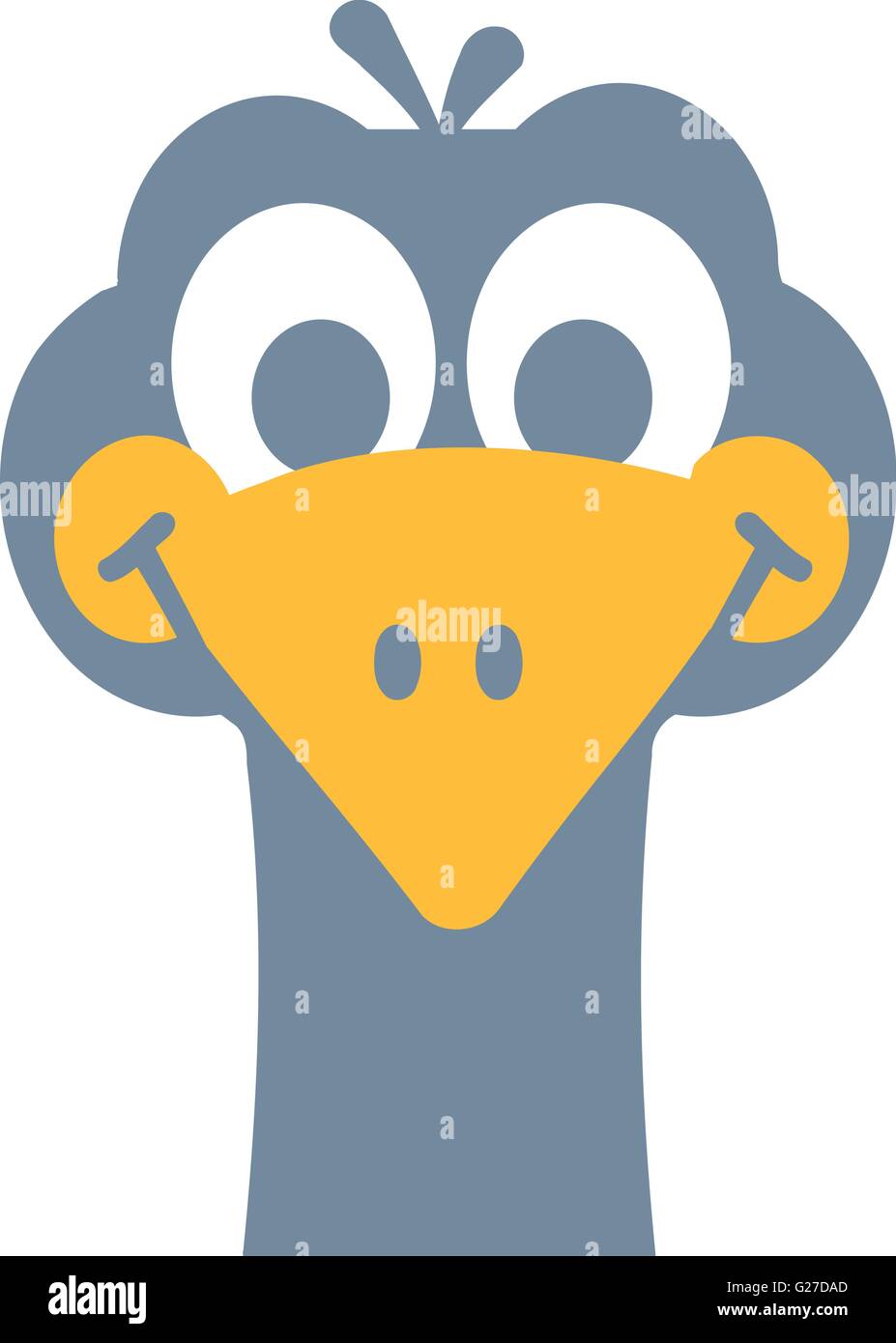 Ostrich cartoon hi-res stock photography and images - Alamy