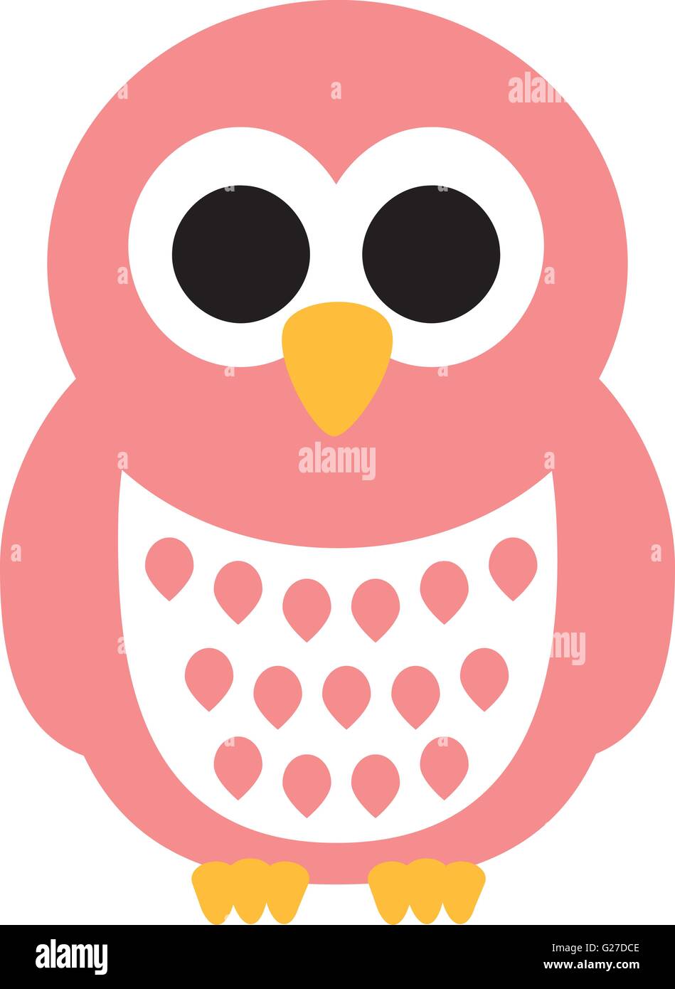 Baby cute owl Stock Vector Image & Art - Alamy